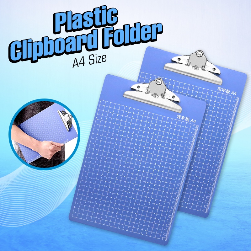 A4 Size Writing Plastic Board Folder | Shopee Philippines