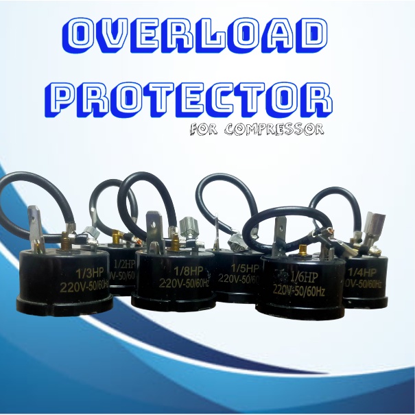 Overload Protector 1/6hp 1/3Hp 1/4hp 1/5hp 1/8Hp 1/2Hp -220V for ...