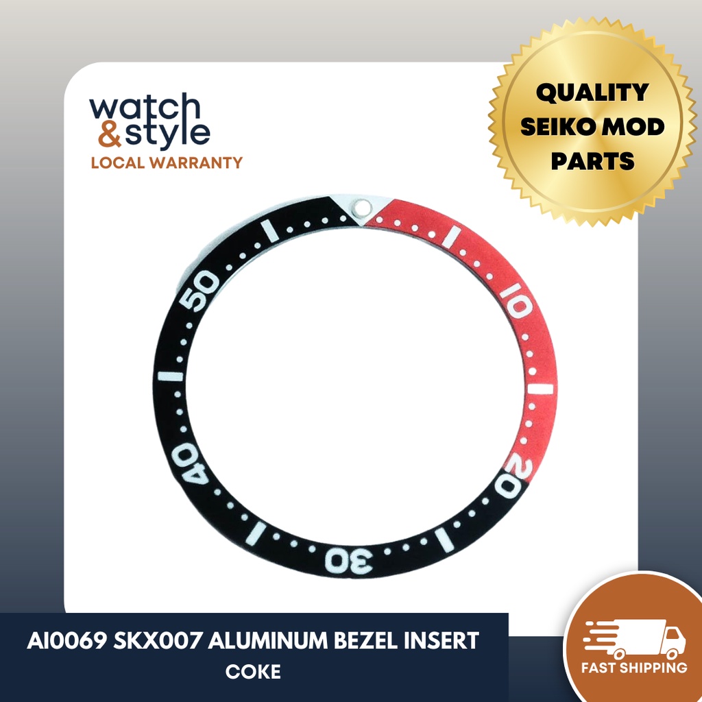 AI0069 SKX007/SRPD Aluminum Bezel Insert - Coke | Shopee Philippines