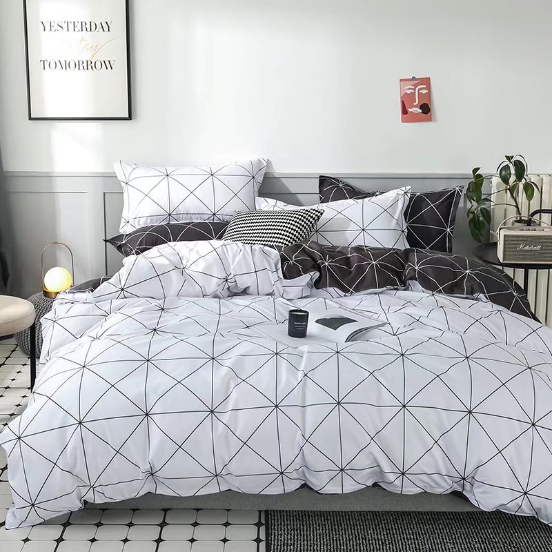 Janie//full garterize design singel/twin/double/queen/king size ...