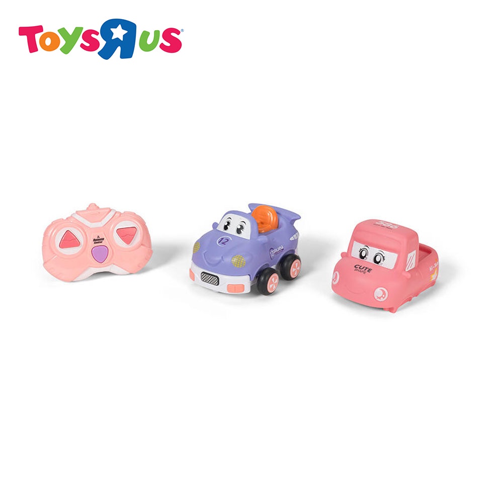 Top Tots Soft 'N Squishy Remote Controlled Cars (Purple & Pink ...