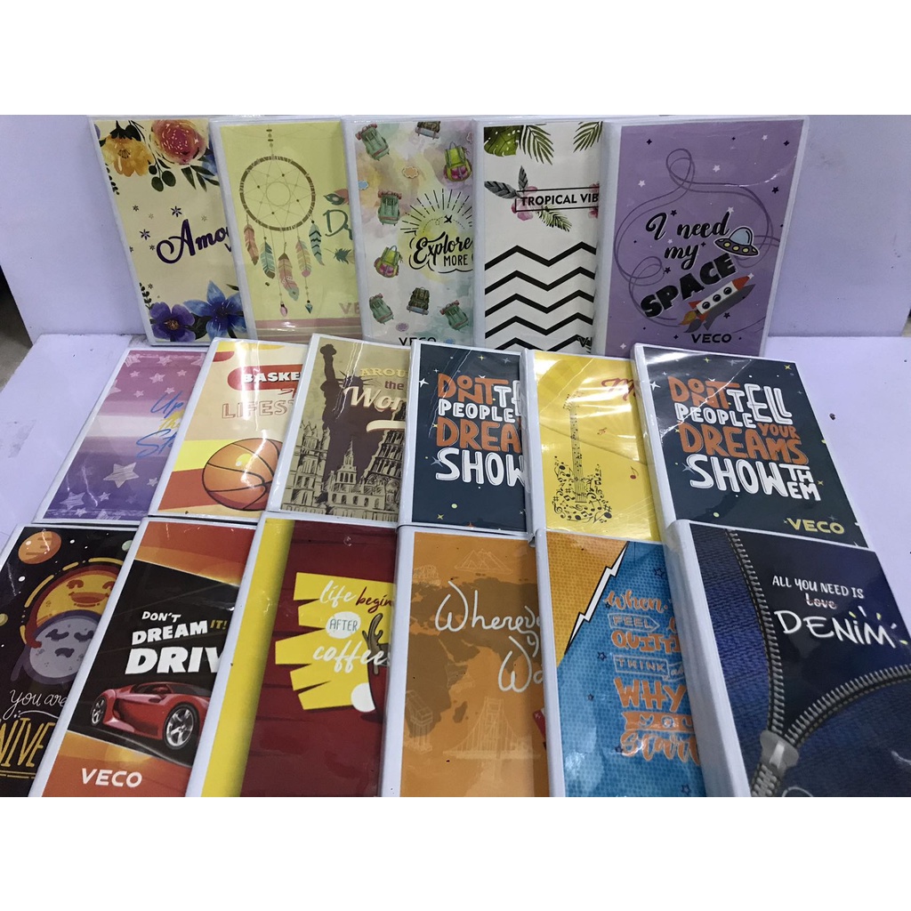 Veco Dynamic Notes String Binder 10 and 5 Division (16 lvs/division x ...