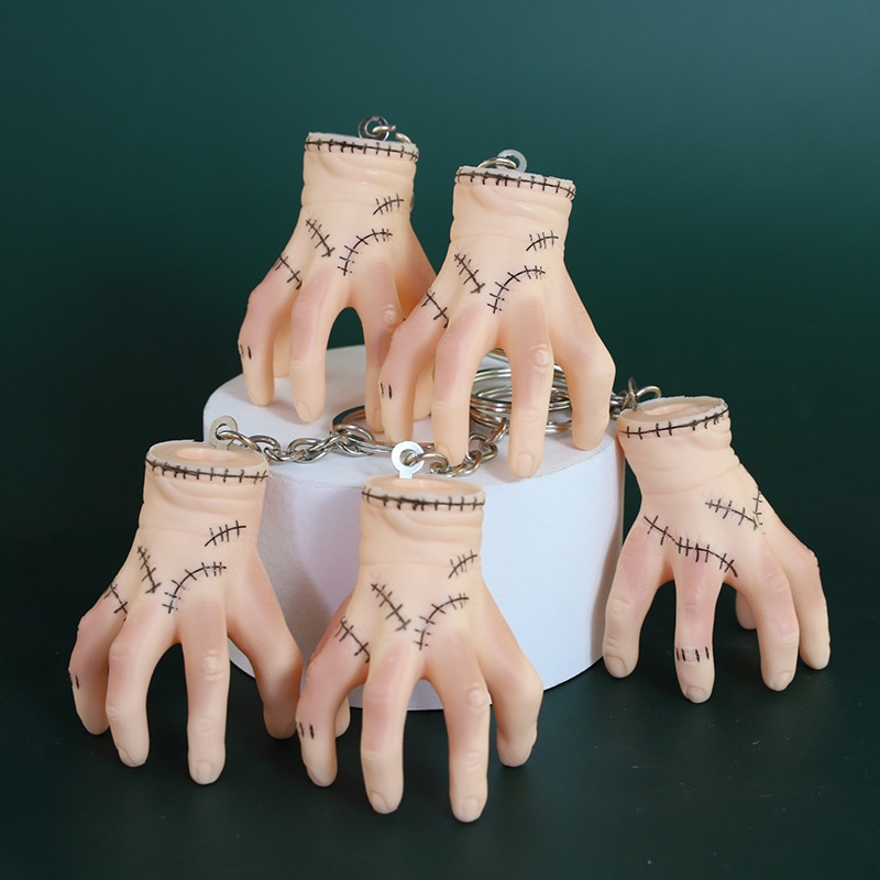 Netflix Show Wednesday Thing Hand Key Buckle From The Addams Family ...