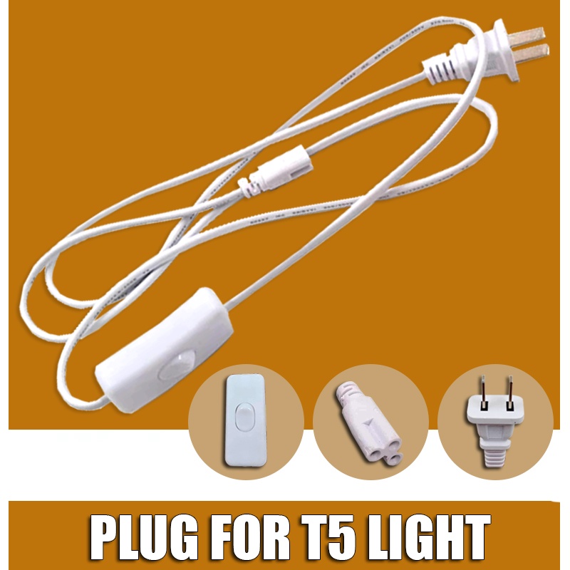 USA Type A T5 PLUG With Switch & Connector T5 100% T5 T8 Power Supply ...