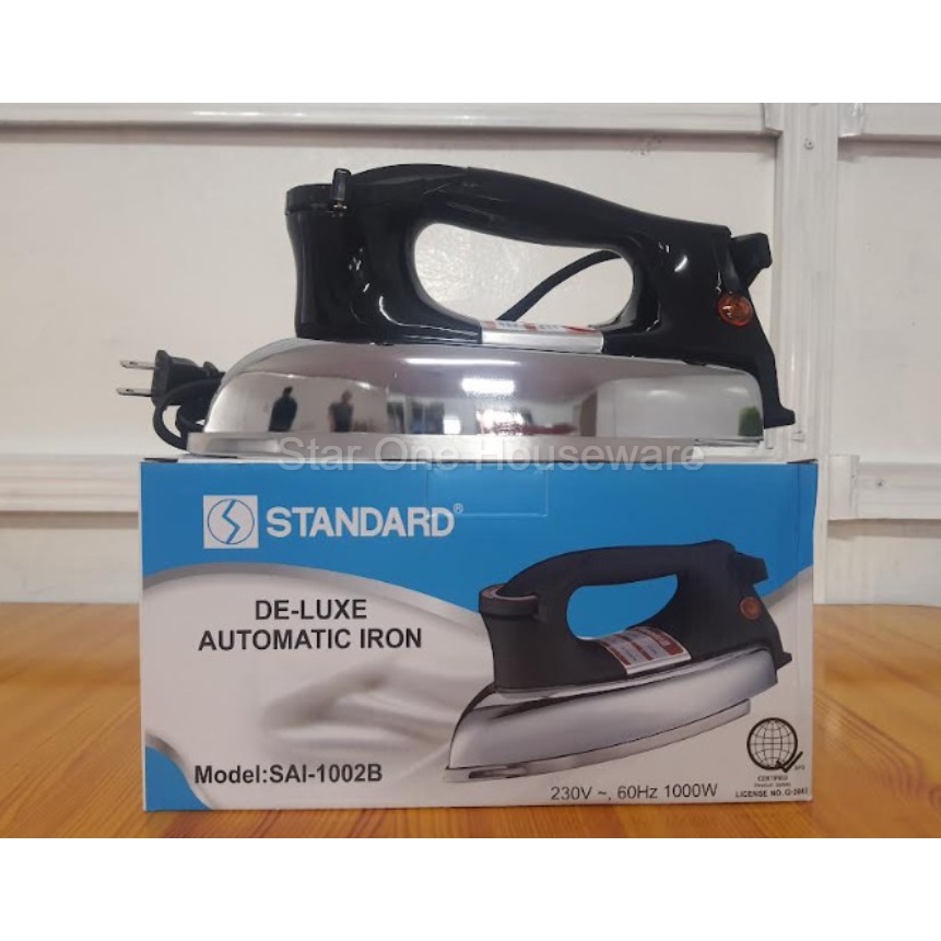 STANDARD FLAT IRON / PLANTSA SAI-1002B | Shopee Philippines