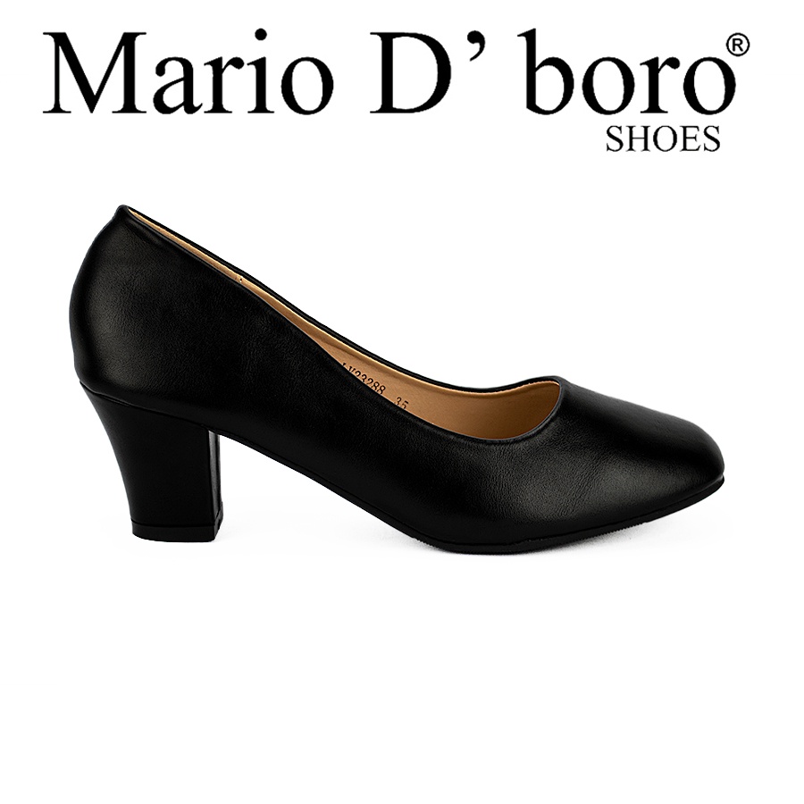 Mario D' Boro Women's Pumps Shoes Lw 23288 Black C22 C52 C68 | Shopee ...