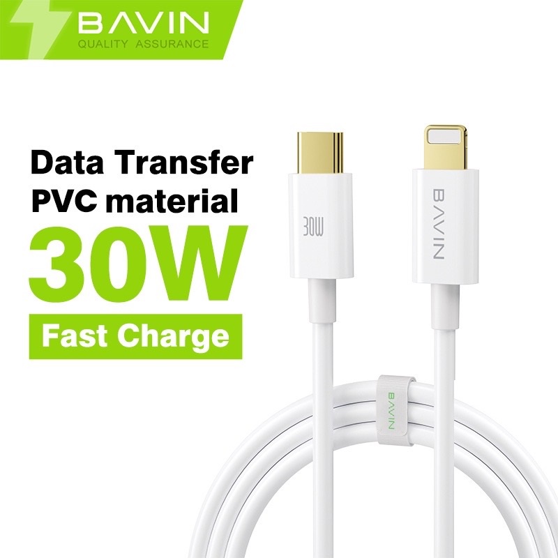 LMJ BAVIN CB282 30W PD Fast Charging & Data Transfer Cable 1.2m Long ...