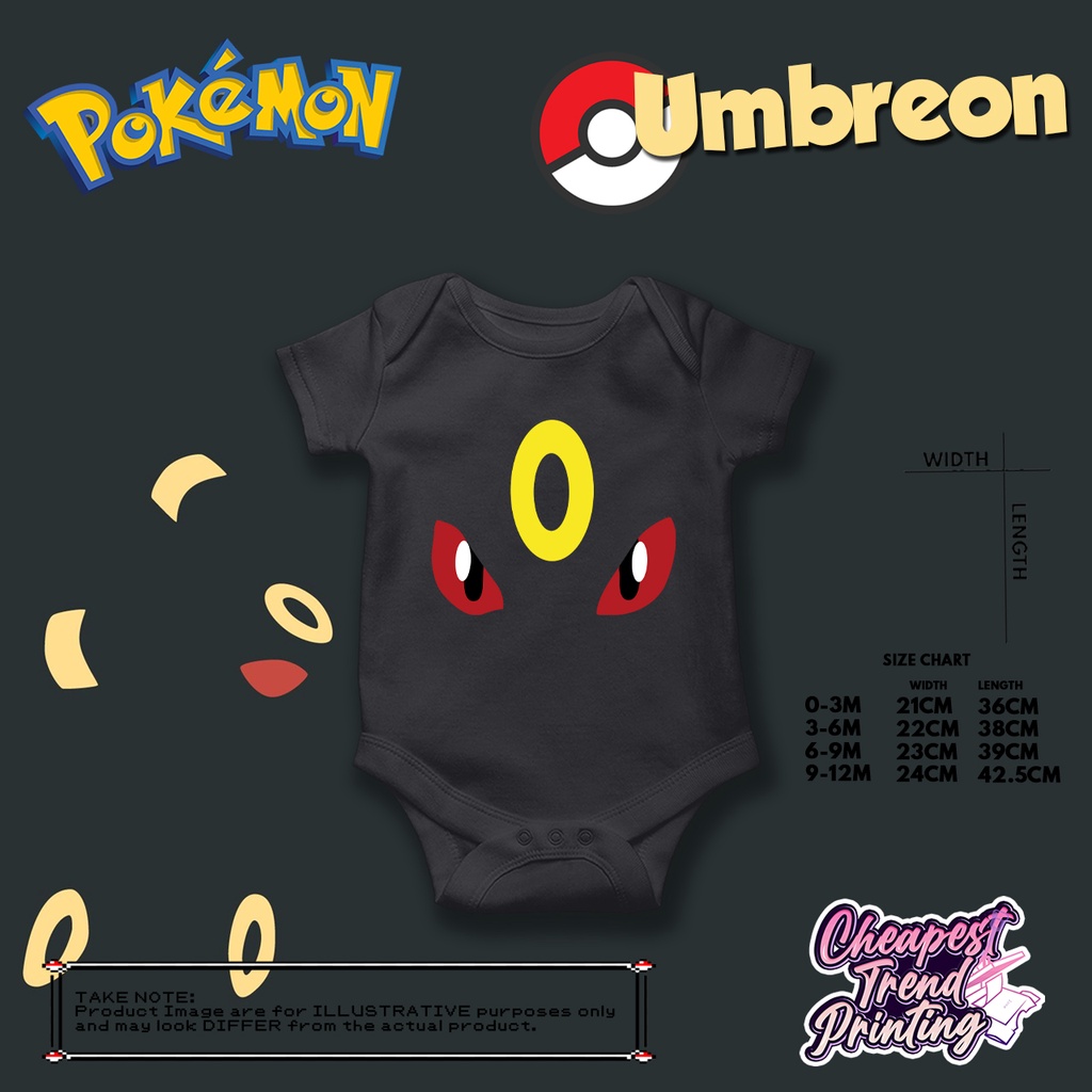 Pokemon Baby Onesie Custom Theme | Shopee Philippines