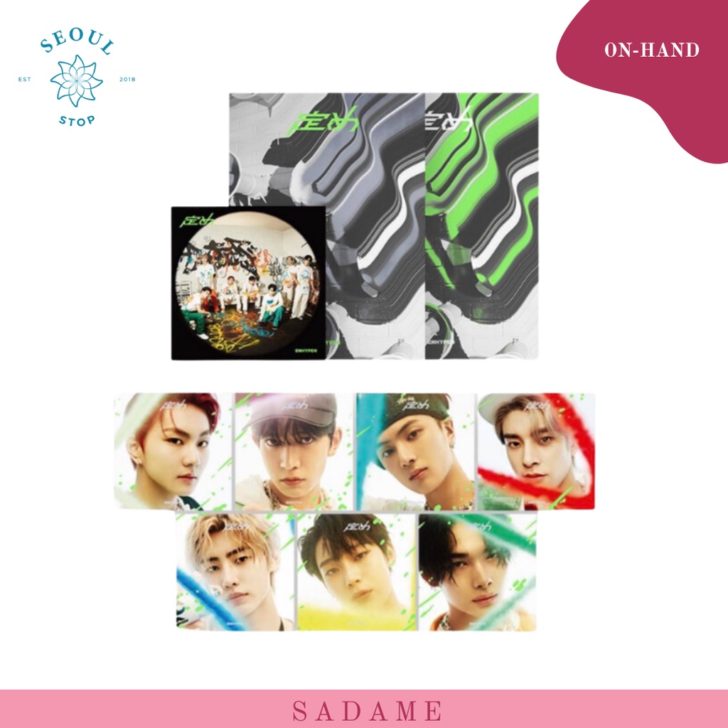 ENHYPEN JAPAN 1ST ALBUM [SADAME] UMS WEVERSE SHOP JAPAN ONHAND | Shopee Philippines