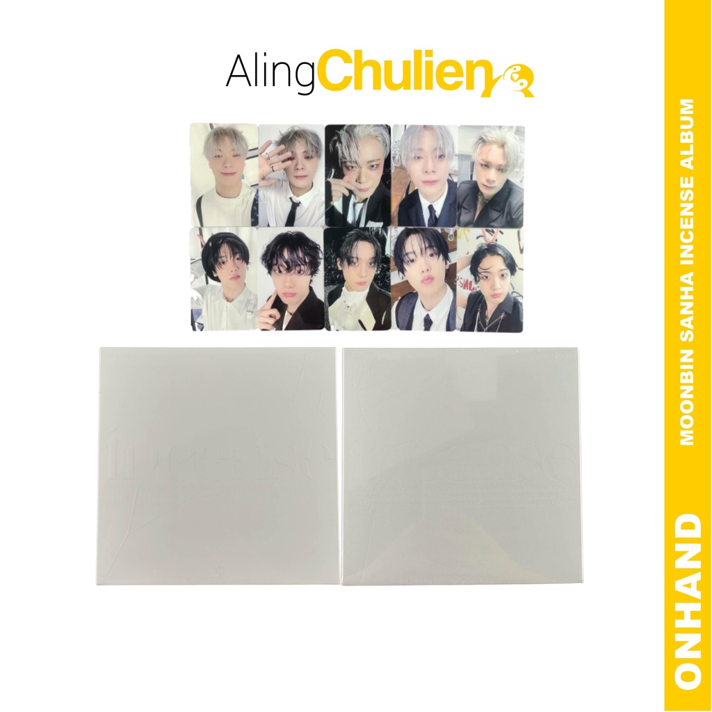 Astro Moonbin Sanha 3rd Mini Album Incense w/ Ktown4u Withmuu POB NO POSTER | Shopee Philippines