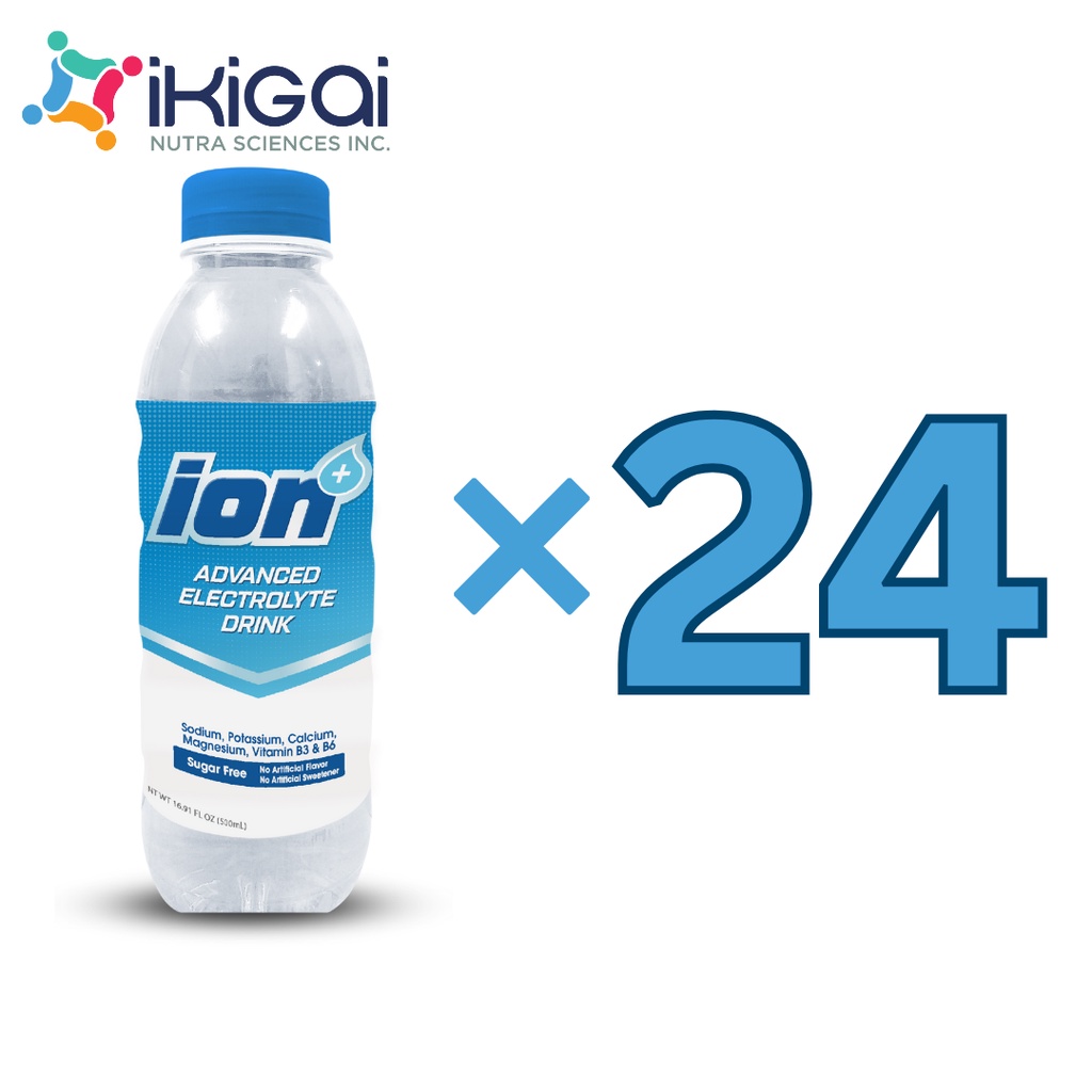 ION Advance Electrolyte Drink 500ml [ x24 ] | Shopee Philippines