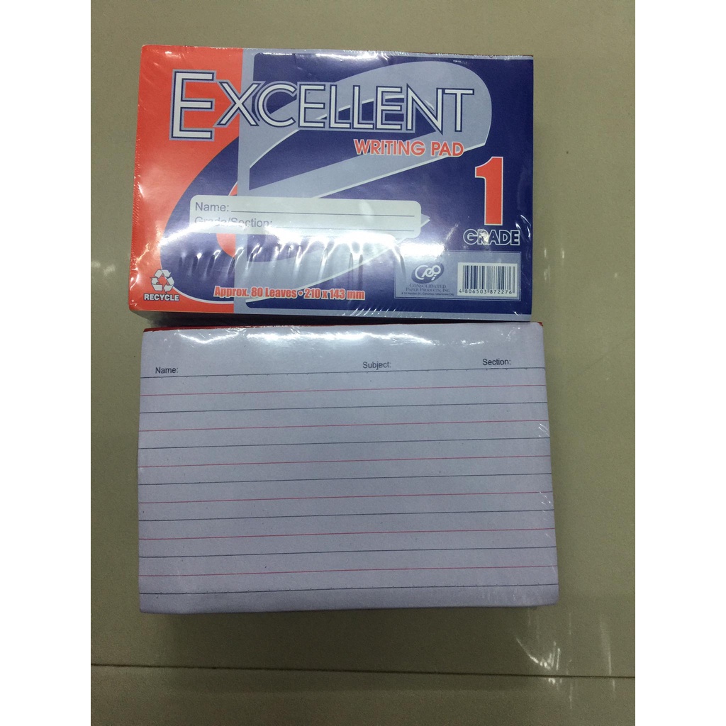 Excellent Grade 1,2,3 & 4 pad paper SOLD BY REAM/10PADS | Shopee ...