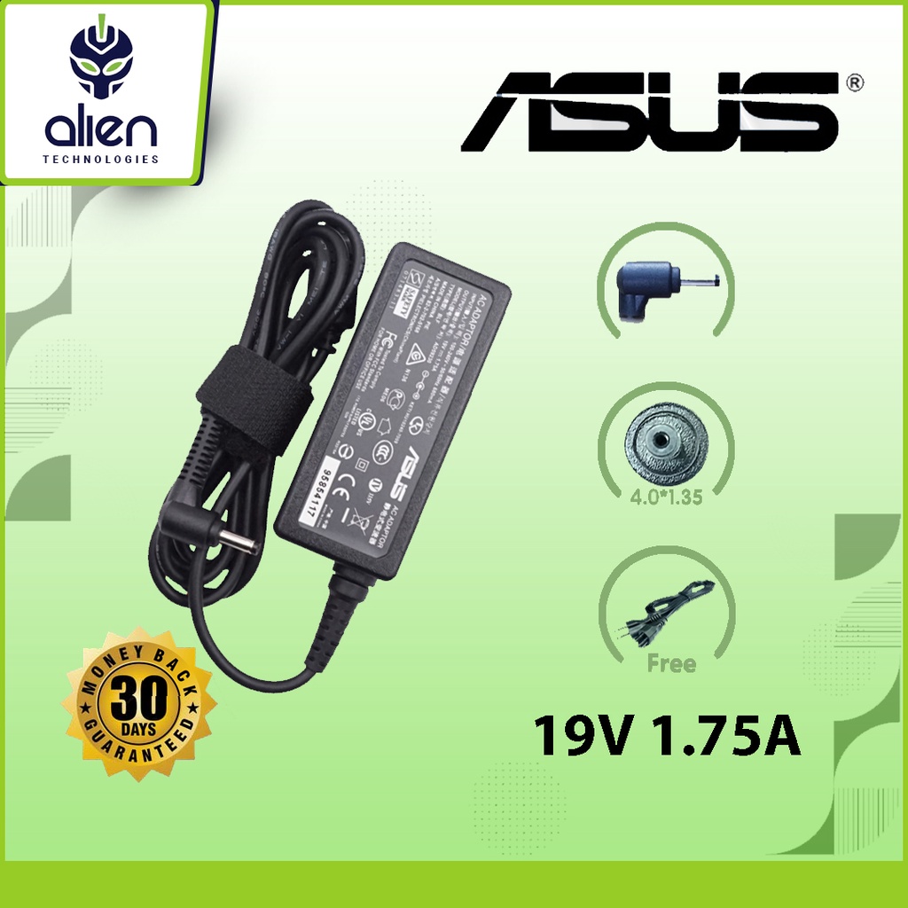 Asus Laptop Charger 19V 1.75A 33W VivoBook C200 C200M C200MA C300 ...