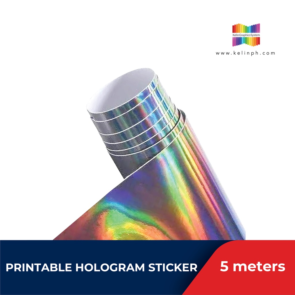 KGS Hologram Sticker Printable 5 Meters| holographic for labels, decals ...