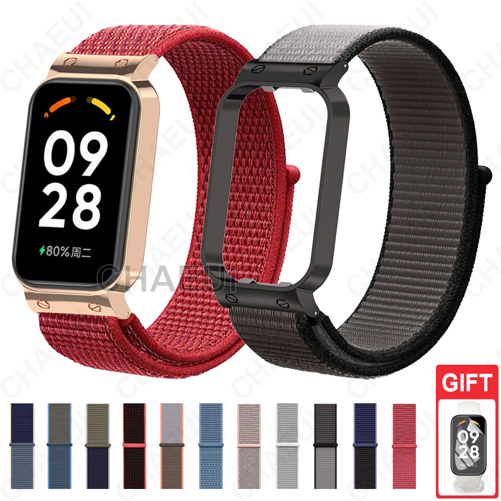 Nylon Strap with Case Bracelet Replacement Wristband for Redmi Smart ...