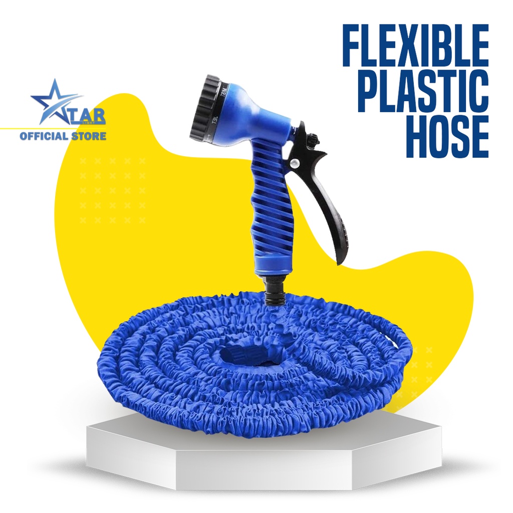 Magic Hose Expandable Flexible Plastic Hose With Spray Gun 7.5 / 15 / ...