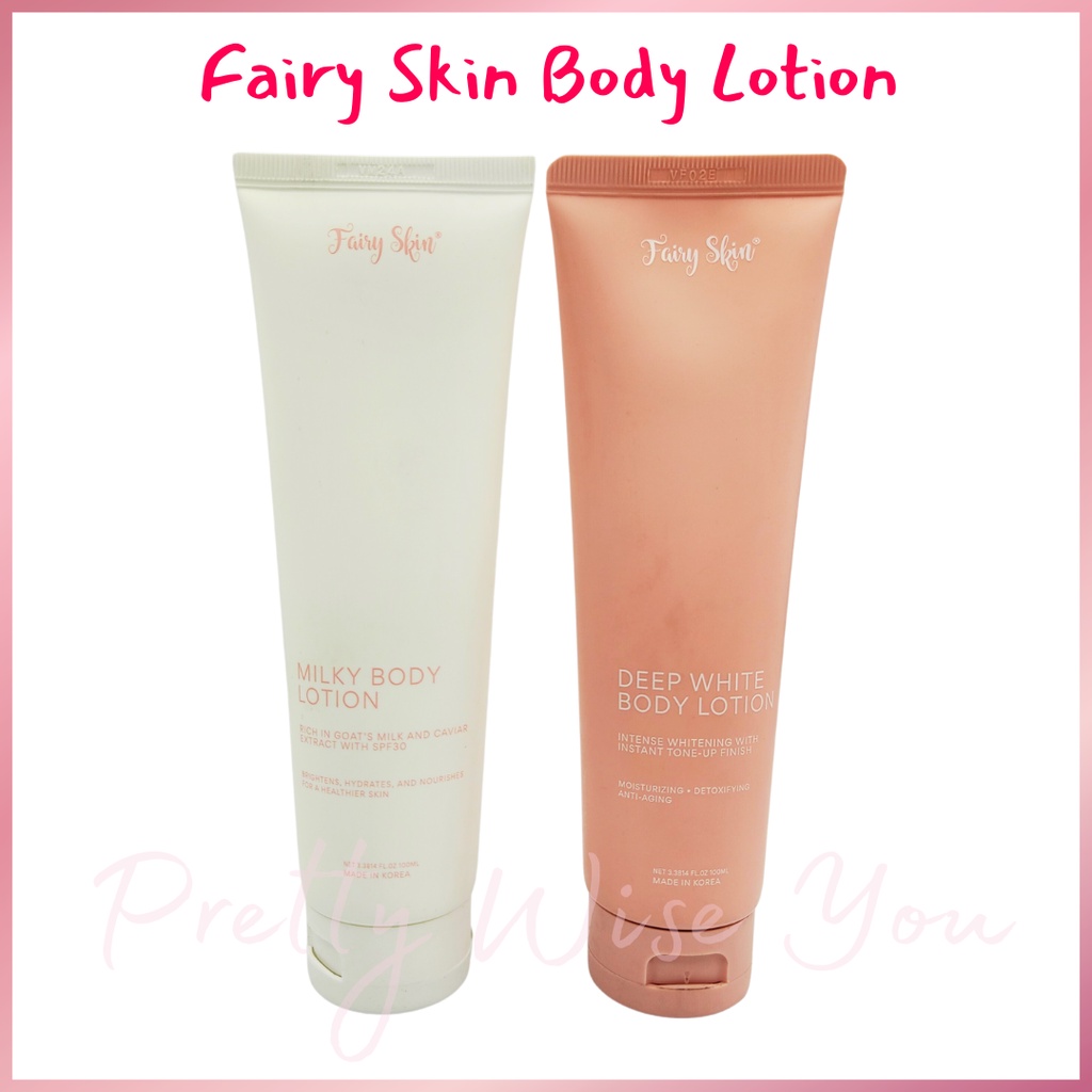 Fairy Skin Milky Deep White Body Lotion 100ml | Shopee Philippines