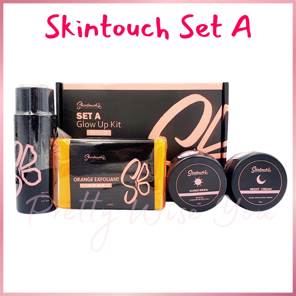Skintouch Magic Set A Glow Up Kit Mild Facial | Shopee Philippines