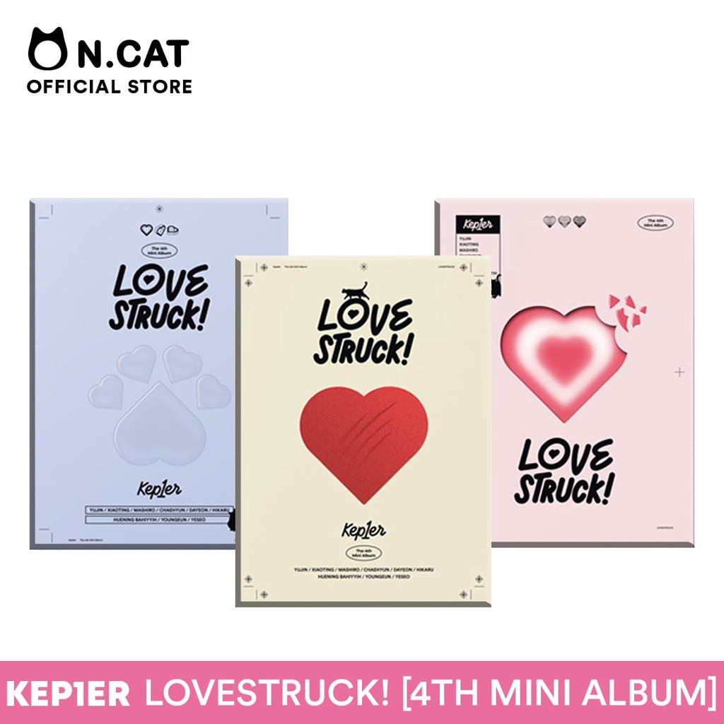 NCAT KEP1ER: LOVESTRUCK! [4TH MINI ALBUM] | Shopee Philippines