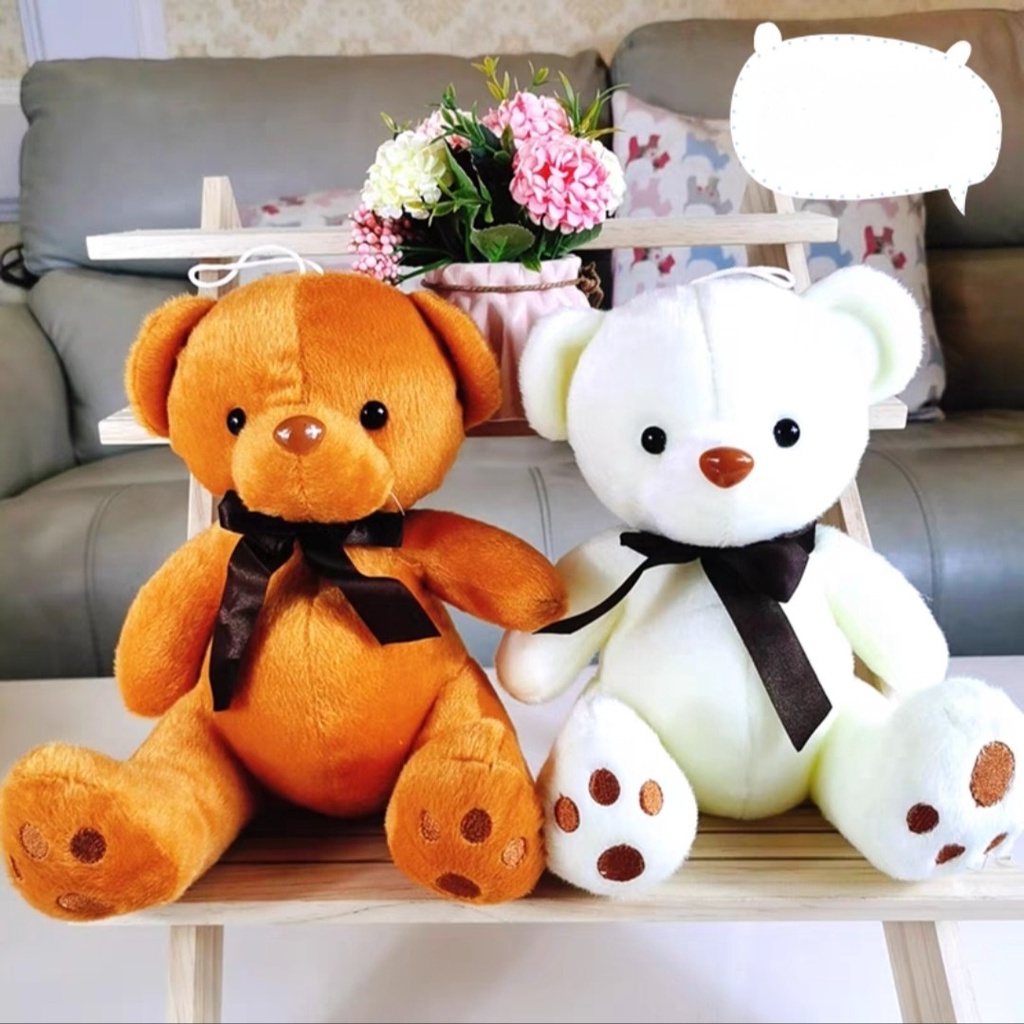 【ssrn】7 inches Teddy Bear Plush Stuffed Toys Girl Cute Bear Gift Kid ...