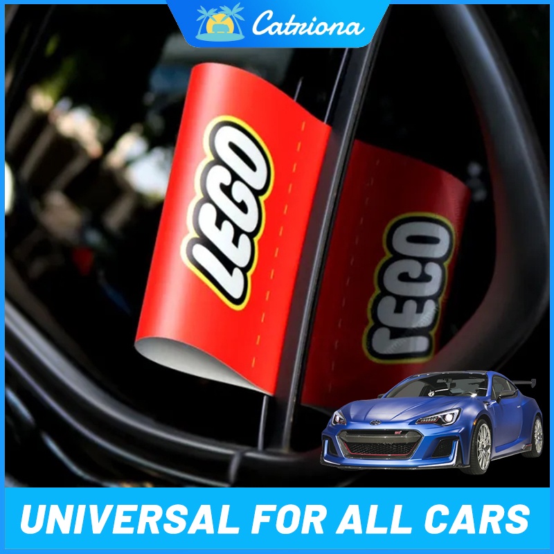 Universal Wash Label Lego Car Motorcycle Trunk Door Tailgate Creative ...
