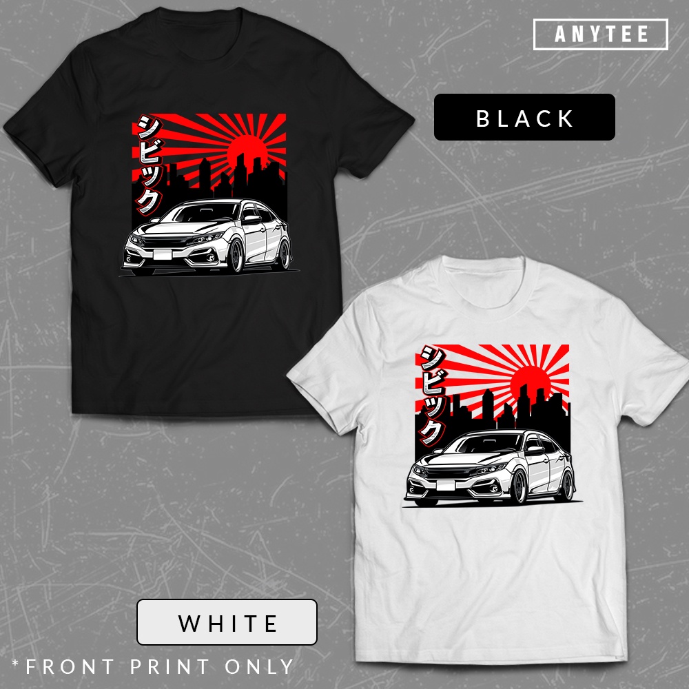 Honda Civic 4 Vtec FC 10th Gen JDM Automotive Racing Shirts Anytee ...