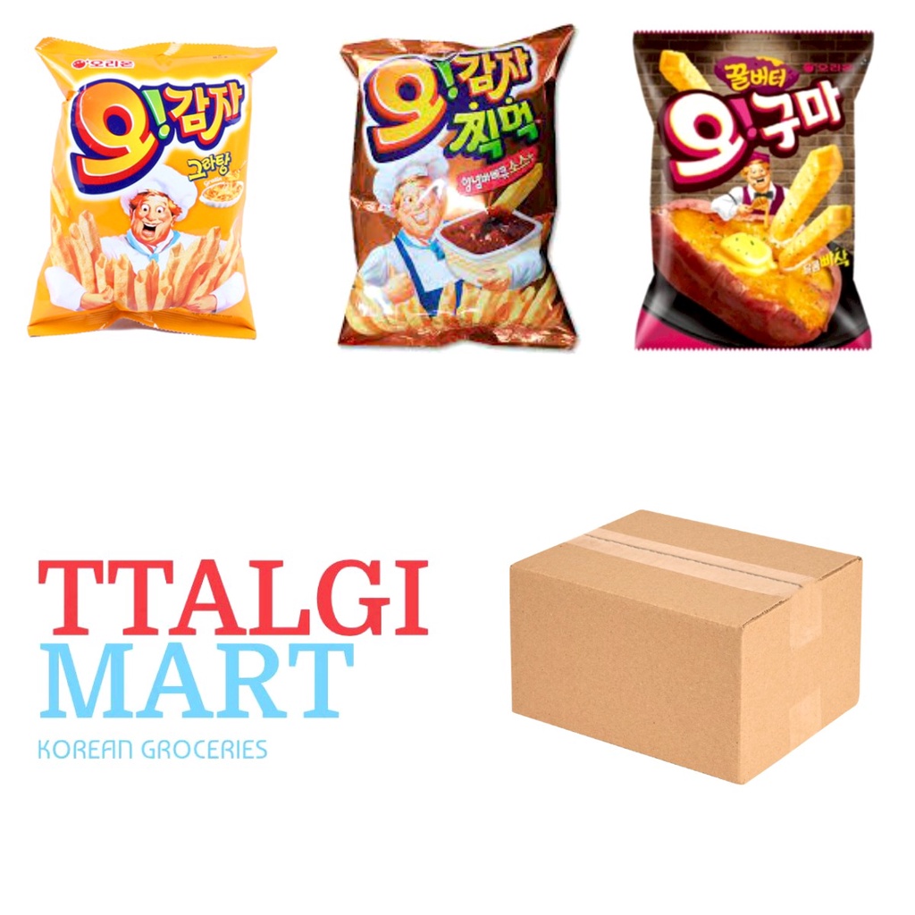 Orion O gamja (BBQ) (Gratin) 50g (1 BOX*12 PCS) | Shopee Philippines