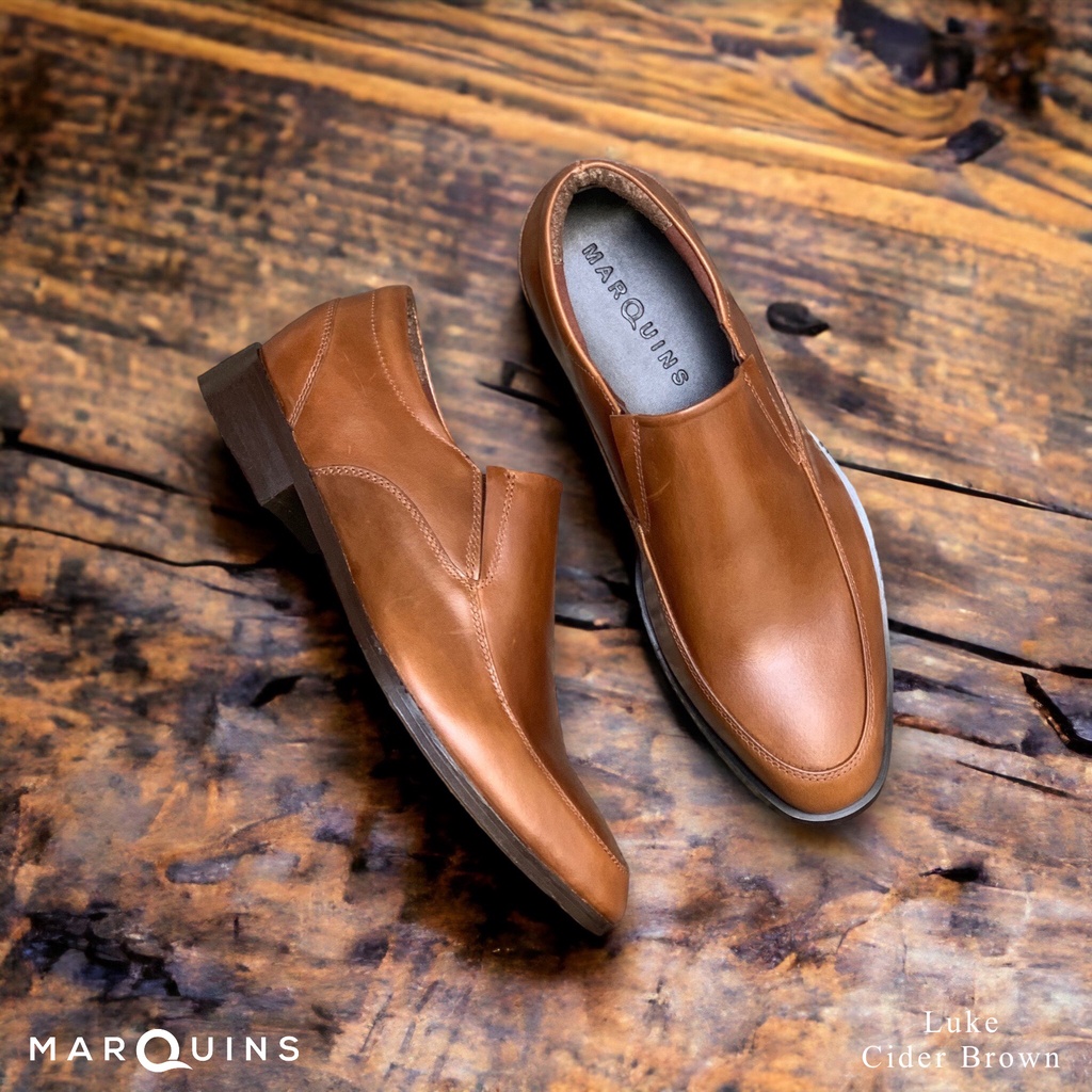 Marquins Genuine Leather Formal Dress Shoes for Men - LUKE | Shopee ...