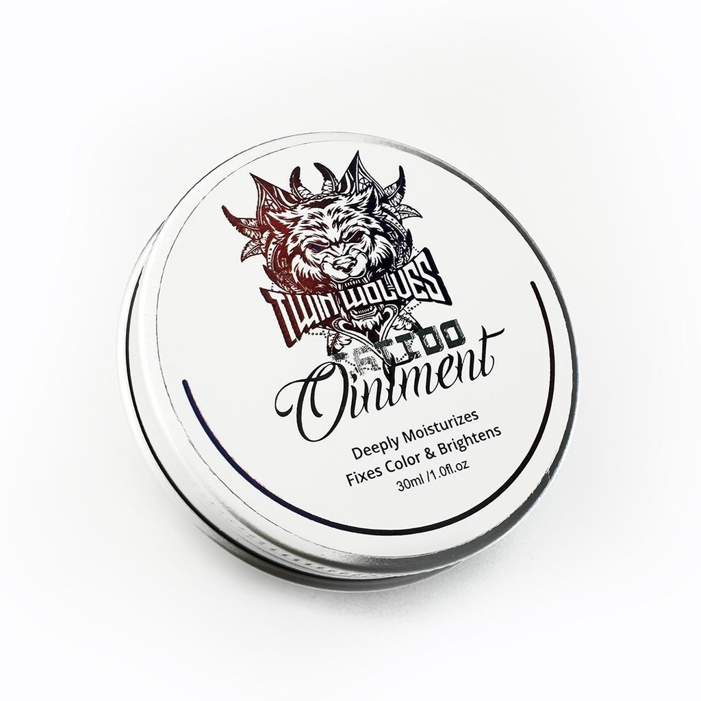Twin Wolves Luxury Tattoo Ointment | Brightens, Repairs & Restores ...