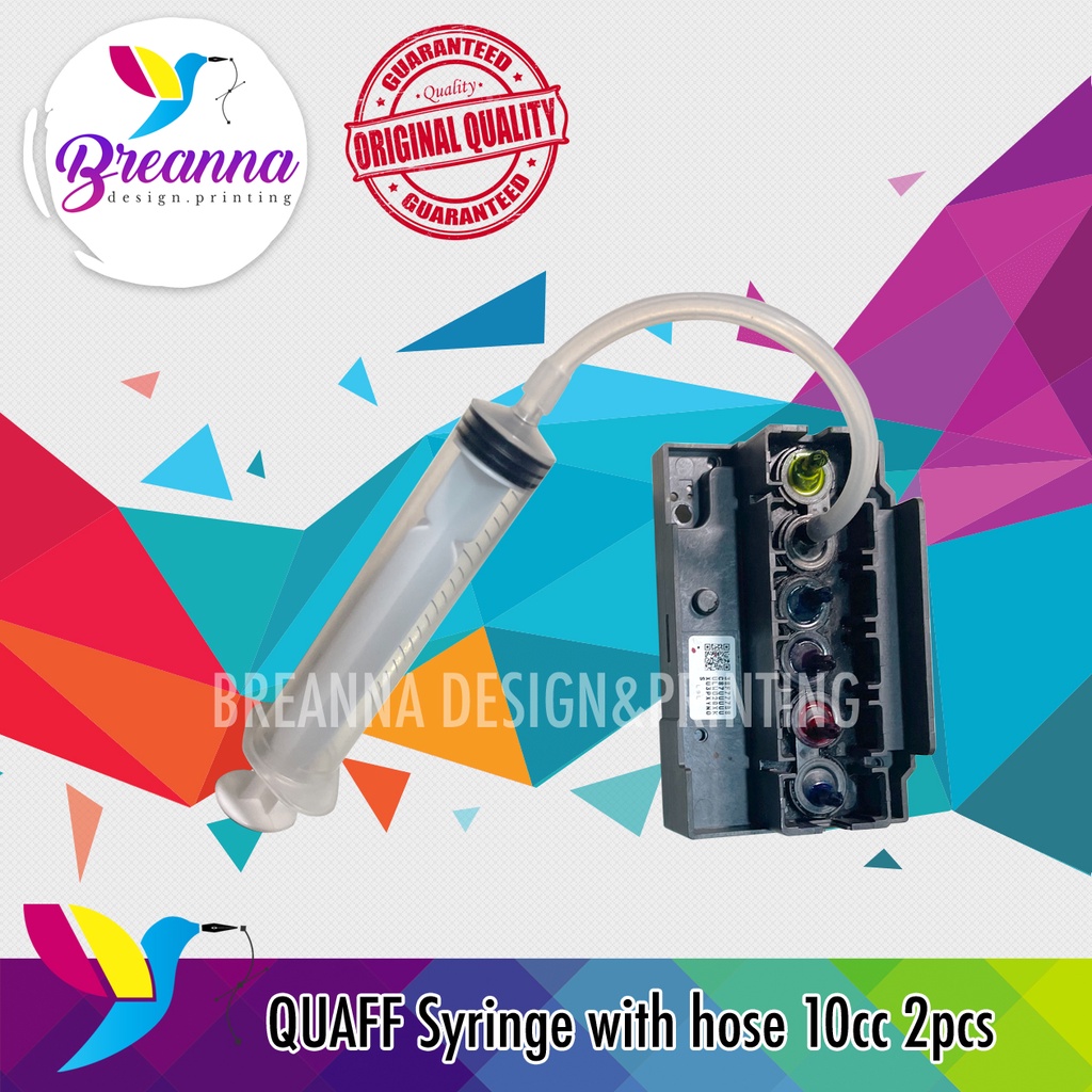 QUAFF Syringe with Hose for Printer (2pcs) | Shopee Philippines