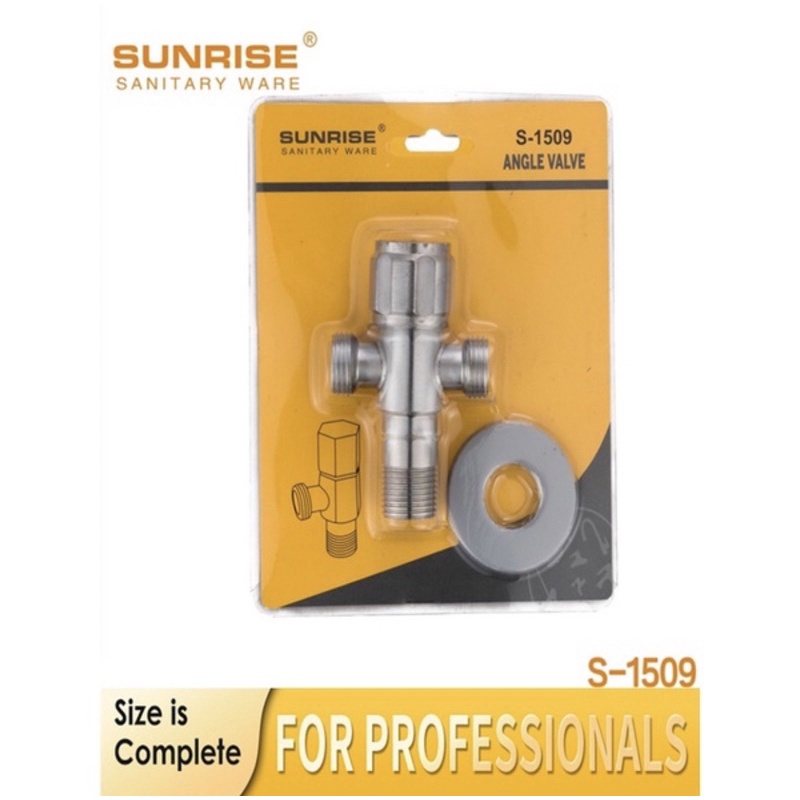 Sunrise Angle Valve (Chrome, 304, Pvc) | Shopee Philippines