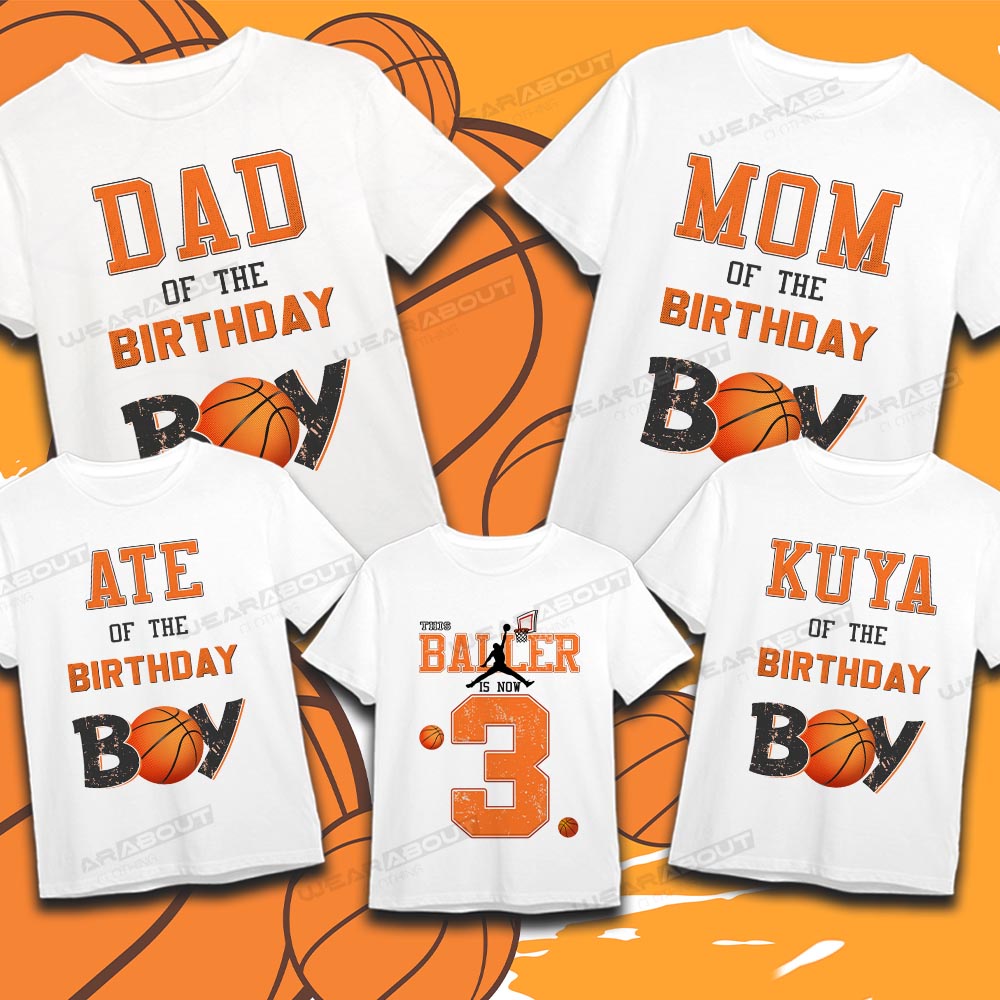 Basketball Birthday theme I Birthday Basketball shirt I Basketball ...