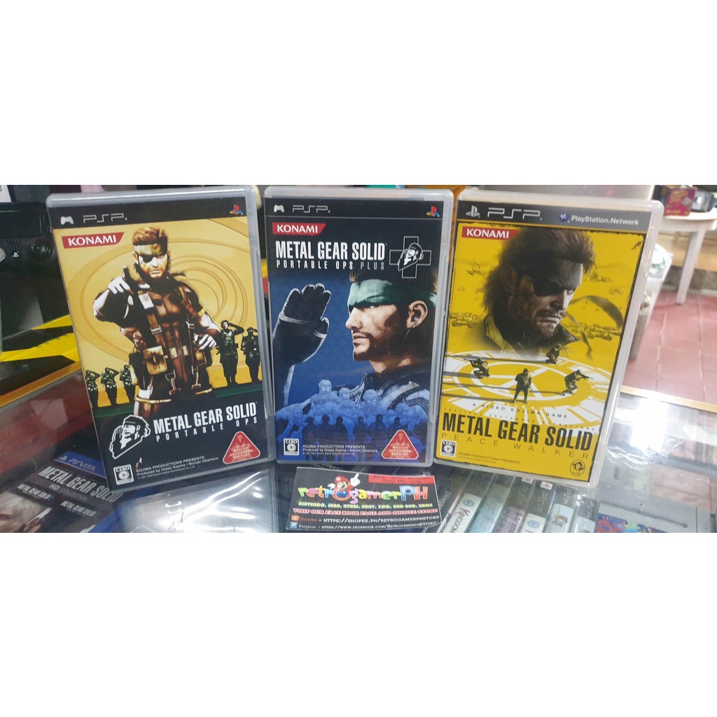 Metal Gear Solid for PSP Bundle | Shopee Philippines