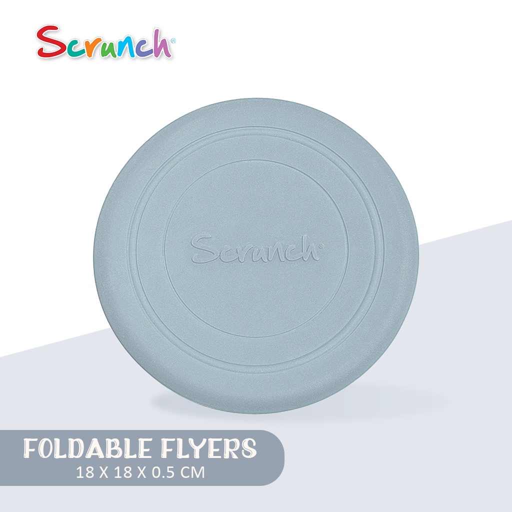 Scrunch Kids Silicon Foldable Flyer, Silicon Beach Frisbee Toy | Shopee ...