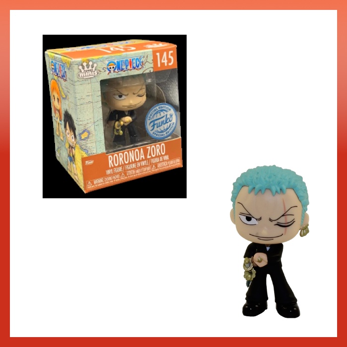 Funko Minis One Piece: Roronoa Zoro #145 (Special Edition) Funko Minis ...