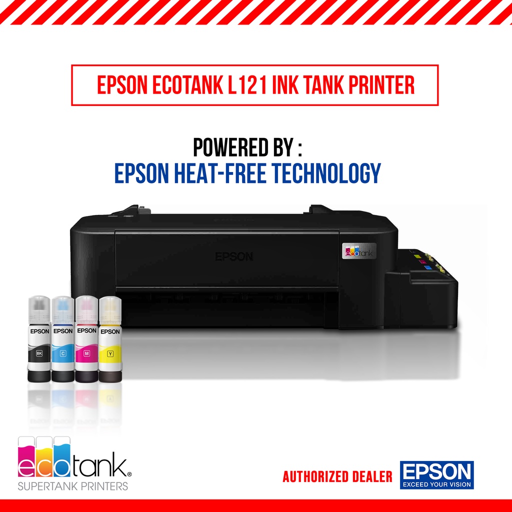 Epson EcoTank L121 A4 Ink Tank Printer | Shopee Philippines