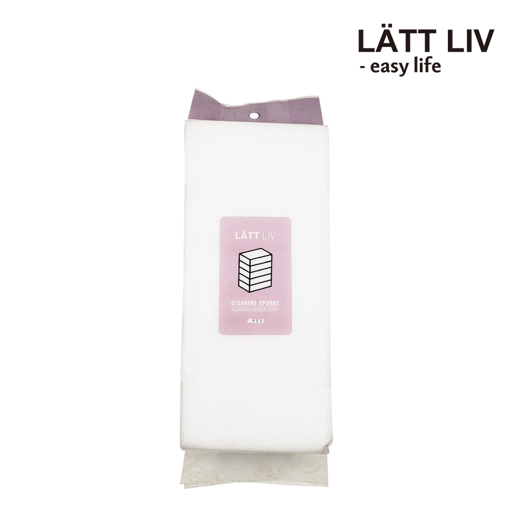 LATT LIV Magic Cleaning Sponge - White | Shopee Philippines