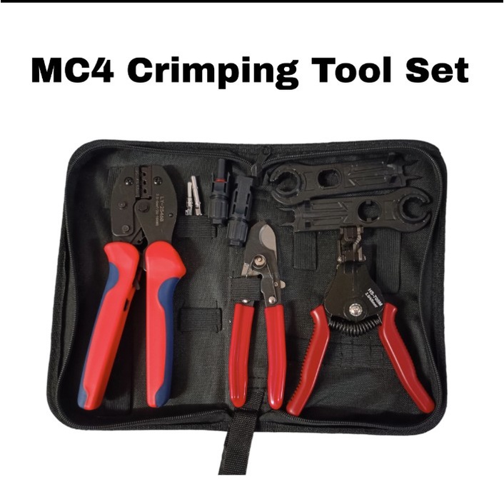 MC4 Crimping Tool Set Photovoltaic Connector Terminal MC4 LY-2546B with ...