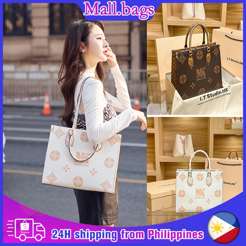 Women Tote Bag Double Sided Shopping Bag big Shoulder Tote Bag | Shopee ...