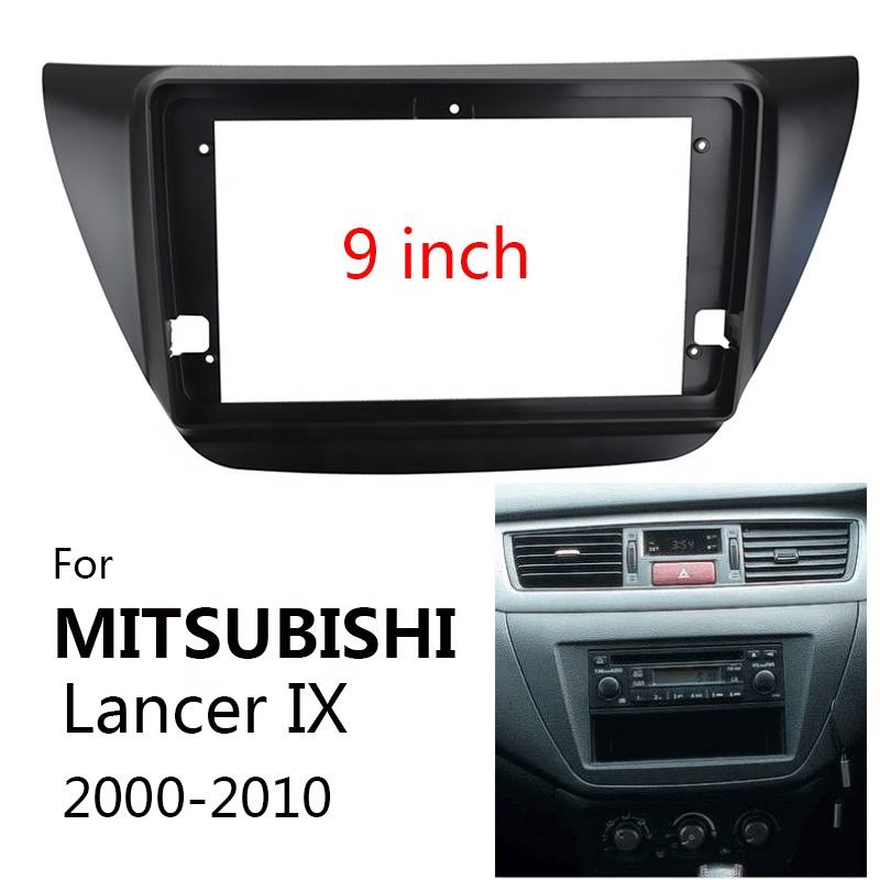 Car 2Din Radio Stereo Fascia Frame for Mitsubishi Lancer 9" Big Screen ...