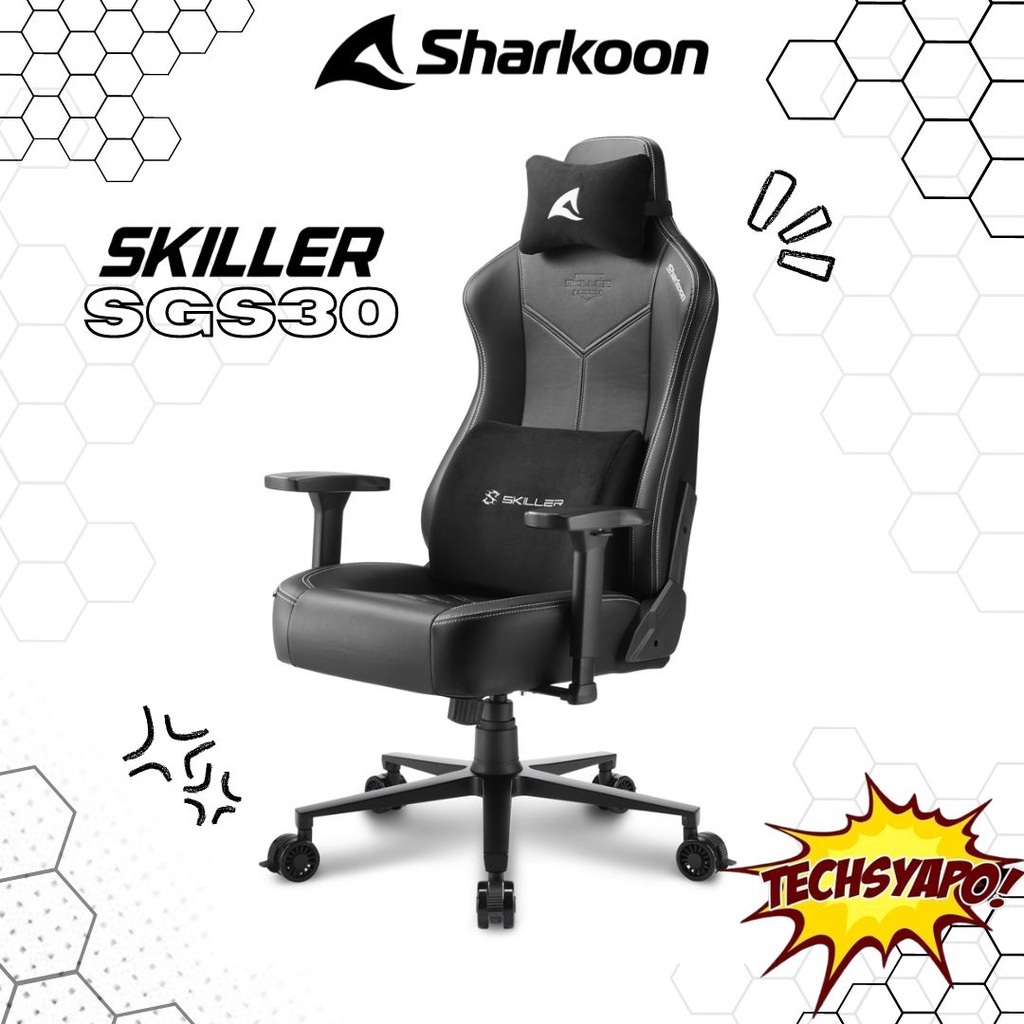 SHARKOON SKILLER SGS30 Gaming Chair | Shopee Philippines