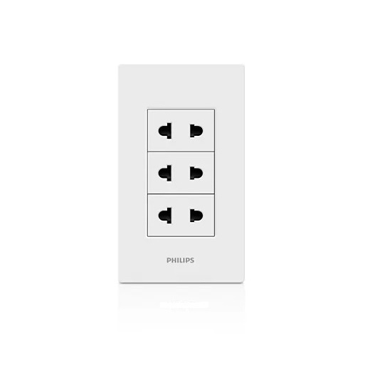 Philips Leafstyle US-EURO Socket (Single) | Shopee Philippines