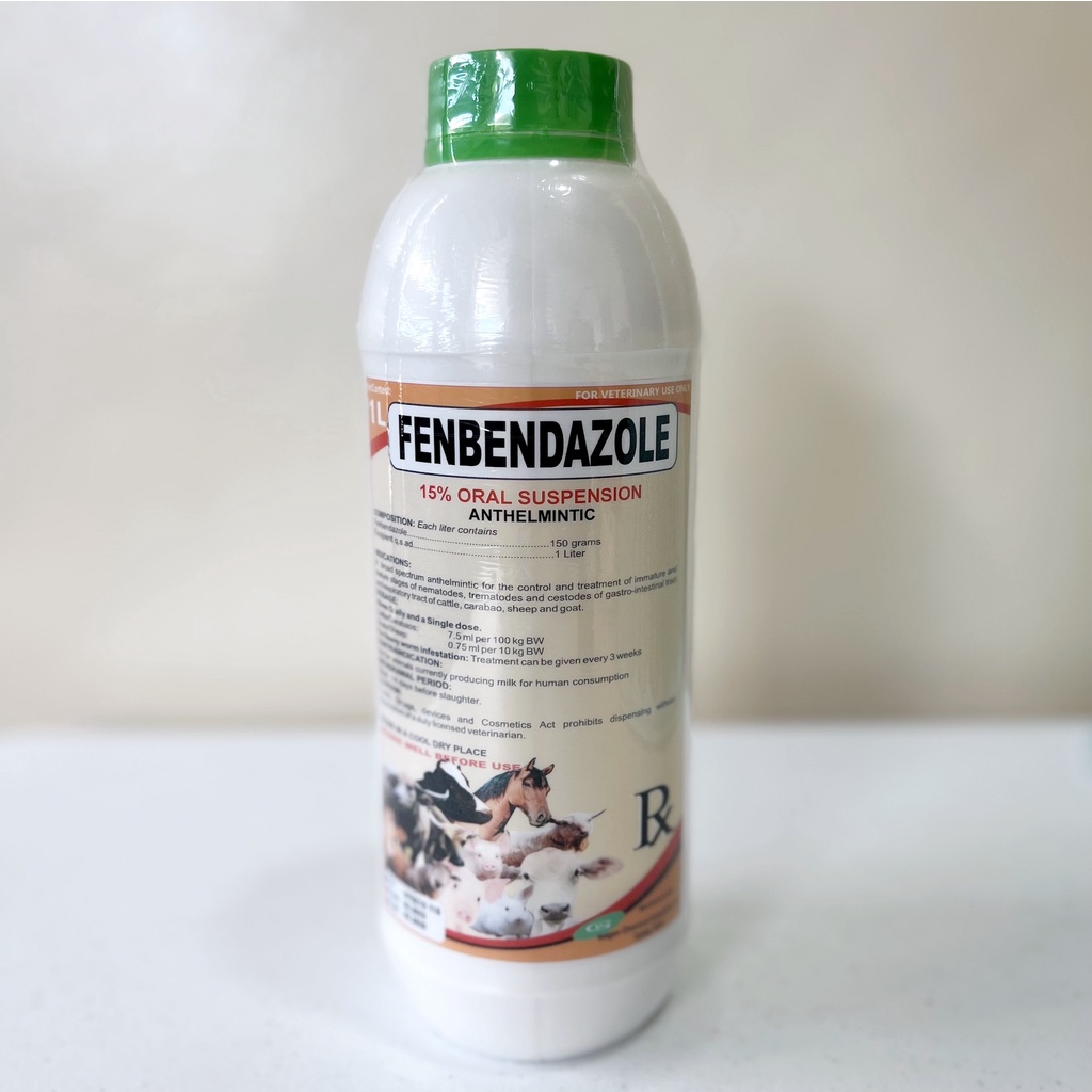 Fenbendazole for Animals | 1 Liter | Vet Product | Vetgen | Shopee ...