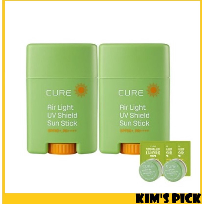 [Korea] Kim Jung Moon Aloe Cure Air Light UV Shield Sun Stick 20g x 2p ...