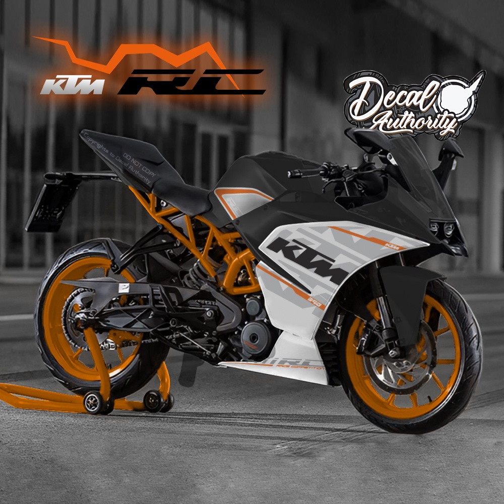 KTM RC 390/200 Stock Graphics Kit | Shopee Philippines