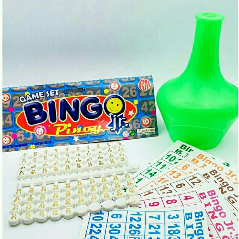 bingo set game with card | Shopee Philippines