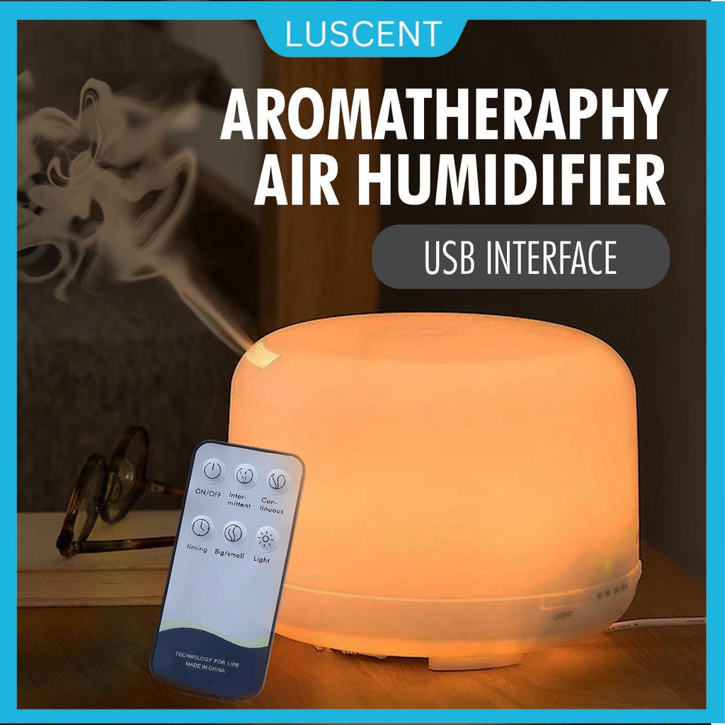 500ML MUJI DIFFUSER USB TYPE humidifier with essential oil | Shopee ...