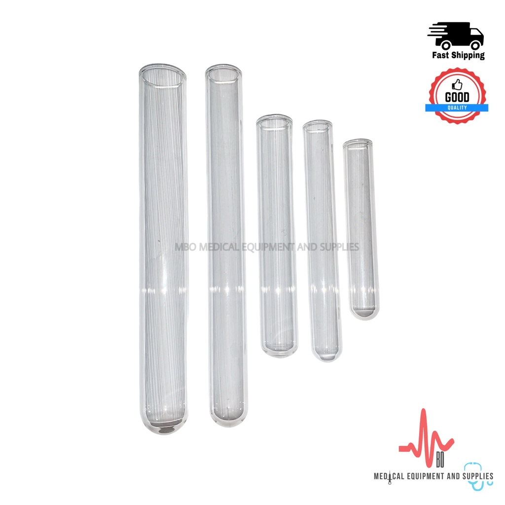 Test Tube, Borosilicate Glass (3ml/5ml/7ml/10ml/15ml/20ml/25ml ...