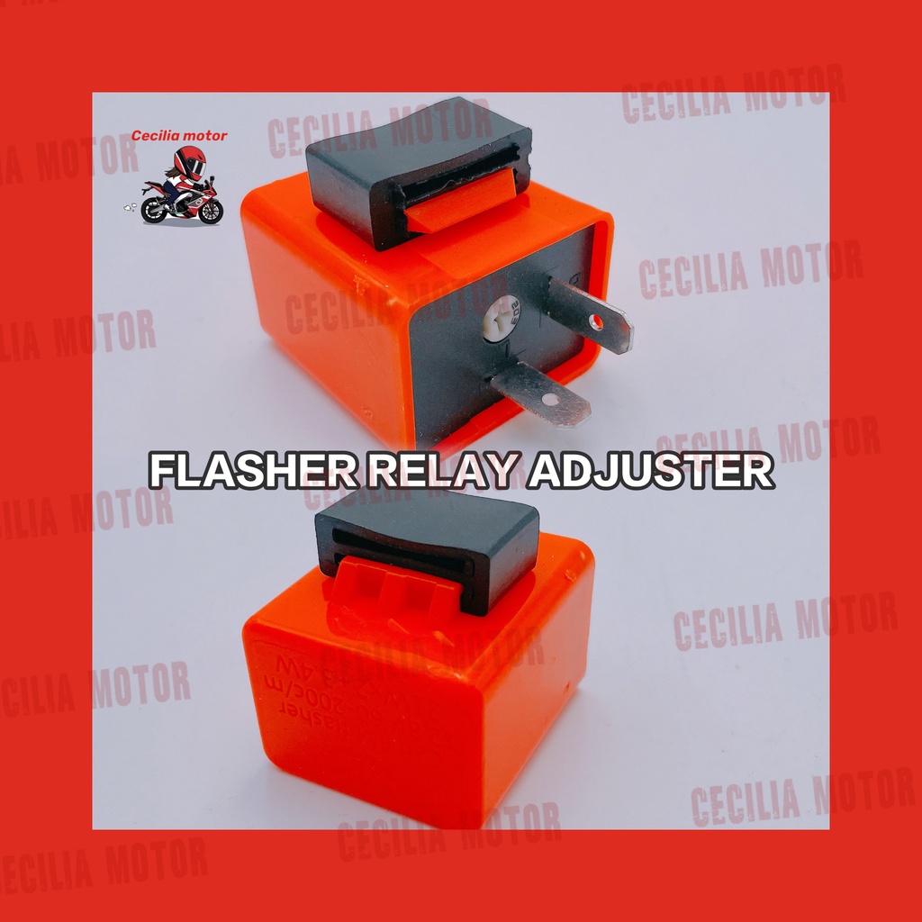 LED Signal Light Flasher Relay Adjustable Universal Flasher Relay for ...