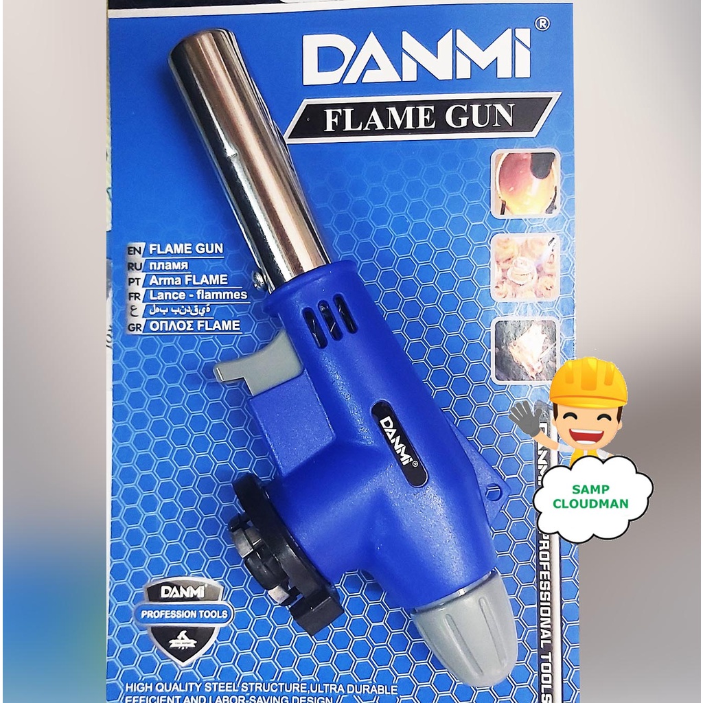 Flame Gun Multi-Purpose Torch One Touch Automatic Ignition Piezo ...